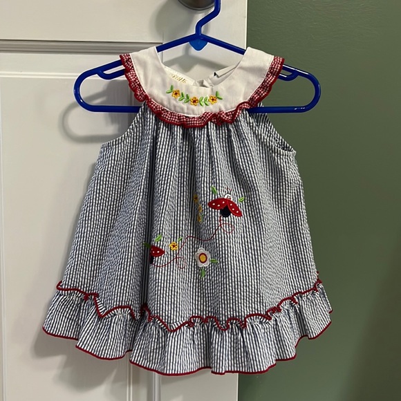 Vintage | Dresses | Vintage Little Bitty 24 Months Ladybug Dress | Poshmark